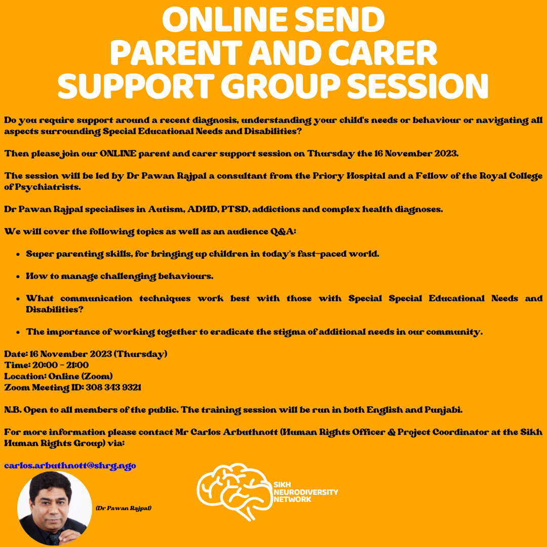 Neurodiversity Network - The Sikh Human Rights Group